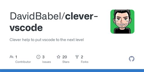 Github Davidbabel Clever Vscode Clever Help To Put Vscode To The Next Level