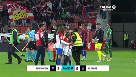 LaLiga Hypermotion J17 Resumen Y Goles Del Sporting 2 0 Eldense