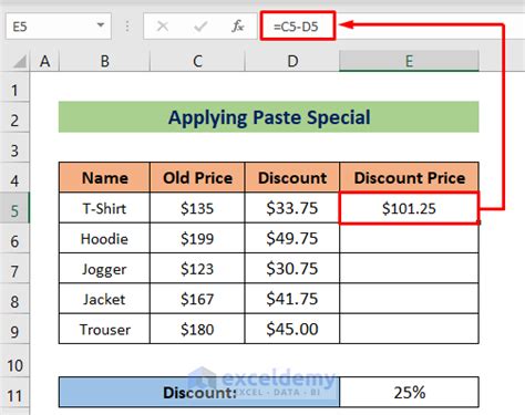 How To Calculate The Discount Price In Excel Methods ExcelDemy