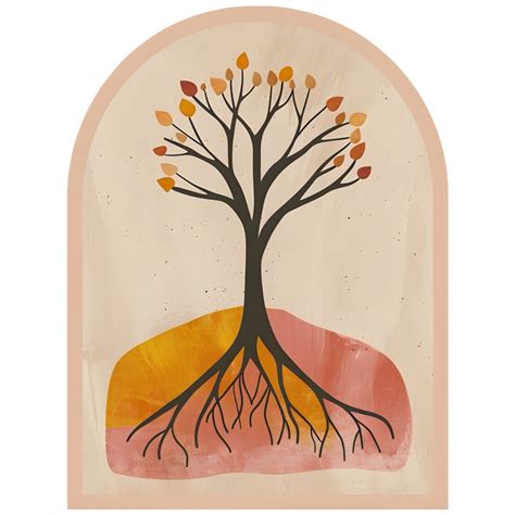 Tree Boho Style 45943997 Png