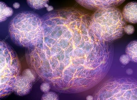 Bubble Universes Illustration Stock Image C0240813 Science