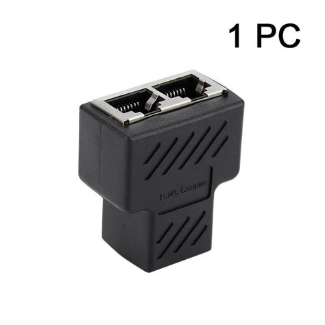 1 To 2 Lan Ethernet Network Splitter Adapter Conne Grandado