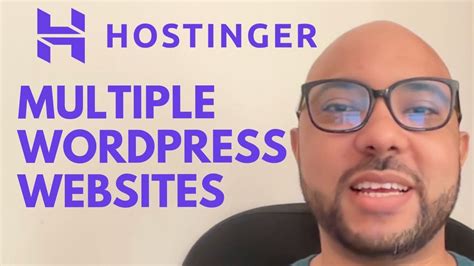 how to install multiple wordpress websites in hostinger youtube