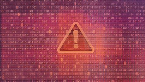 Abstract Red Background With Binary Code Numbers Data Breach Malware Cyber Attack Hacking