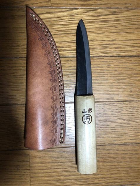 【やや傷や汚れあり】マキリ 120mm 刃渡り四寸 山形マルマン 革シース付きの落札情報詳細 ヤフオク落札価格検索 オークフリー
