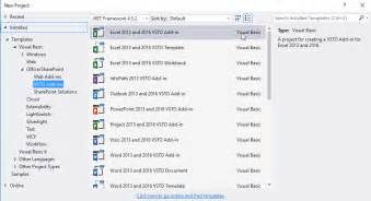 Net How To Get Office Development Tools In Vs Community On Windows