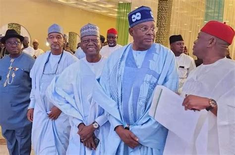 Photos Tinubu Meets Lawmakers Elect Vanguard News