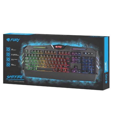 Natec Fury Spitfire Keyboard Esports Distribution