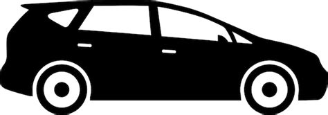 Icône De Voiture Illustration Vectorielle Vecteur Premium
