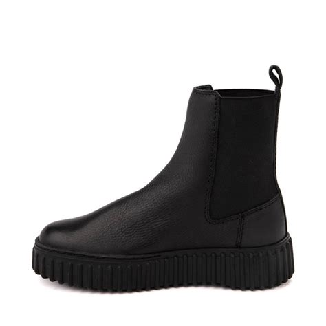 Womens Clarks Torhill Maple Chelsea Boot Black Journeys