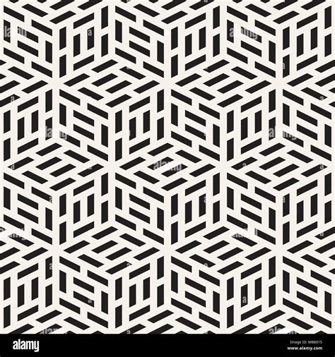 Vector Seamless Abstract Pattern Modern Stylish Lattice Texture Repeating Geometric Background