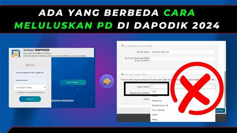Begini Caranya Meluluskan Peserta Didik Di DAPODIK Tahun 2024 YouTube