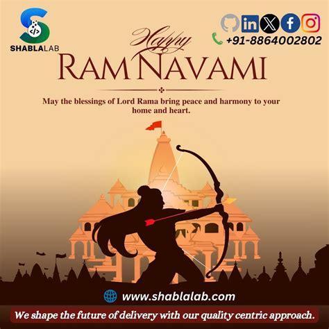 Shabla Lab On Linkedin Shablalab Ramnavami Lordram