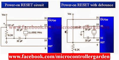8051 Reset Circuit
