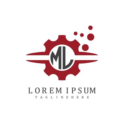 Premium Vector ML Initial Monogram For Automotive Logo Design Vector