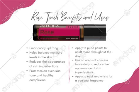 dōTERRA Rose Touch - Benefits and Uses by Debbie Hills