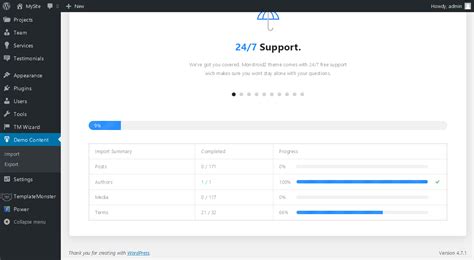 Monstroid 2 How To Install The Default Skin Template Monster Help