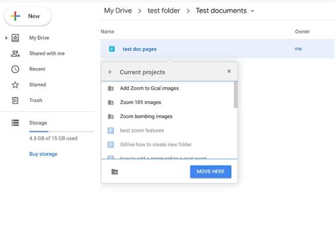 How To Create Folders And Move Files In Google Drive