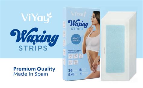 Wax Strips Hair Removal For Women Large Brazilian Waxing Kit For