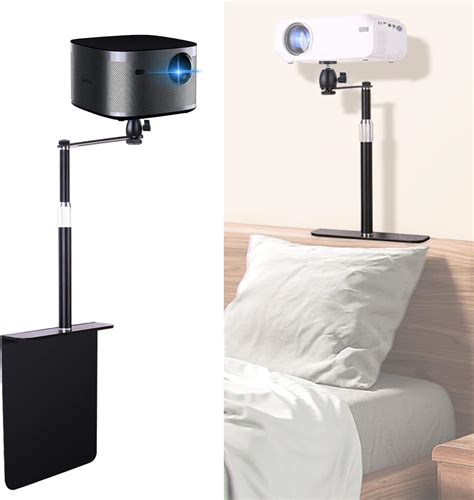 Projector Mount Behind Bed At Della Gonzales Blog