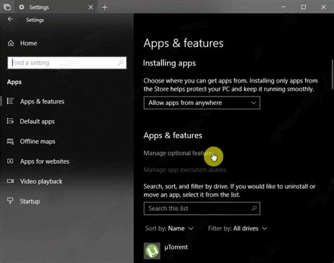 manage app execution aliases python