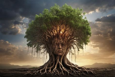 Premium Photo Tree Roots Human Roots Evil