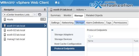 VCP DCV Objective Configure Software Defined Storage ESX Virtualization