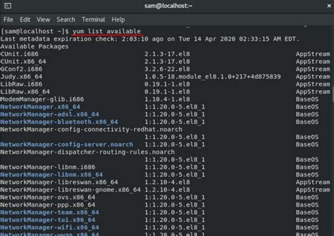 How To Use Yum Package Manager On Rocky Linux VITUX