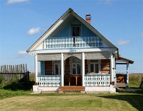 Красивый домик в деревне 76 фото