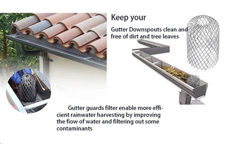 Roof Drainage Filtration Device Gutter Guard Buy Drainage Filtration