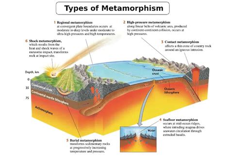 How Are Metamorphic Rocks Formed Geology In