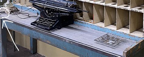 Mail Sorting Table History And Refurbish — Made On 23rd