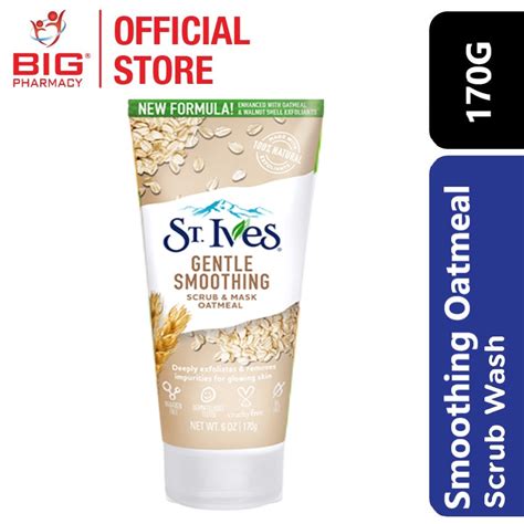 St Ives Face Scrub Gentle Smoothing170g Shopee Malaysia
