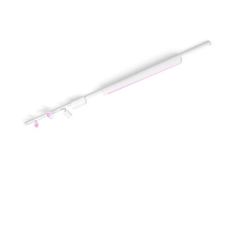 Set 4x Corp De Iluminat Led Rgb Dimabil Pentru Sistem Pe șină Hue Led