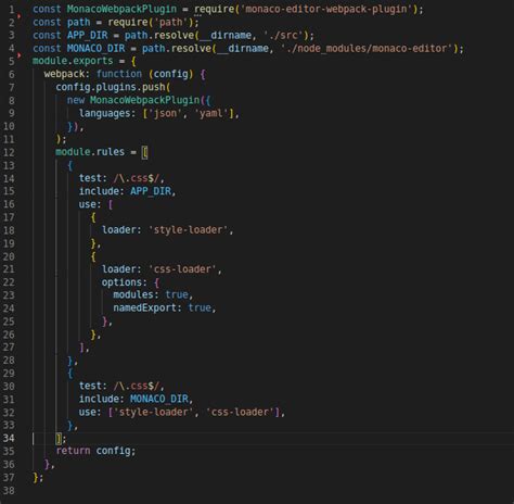 integrating monaco editor into a react application