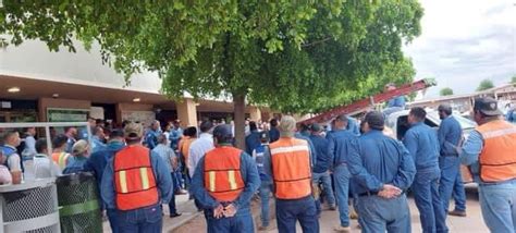 Paran Labores Trabajadores De La CFE En Hermosillo Al No Garantizar
