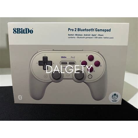 8BitDo Pro 2 Hall Effect Bluetooth Gamepad Controller Video Game Aksesori Di Carousell