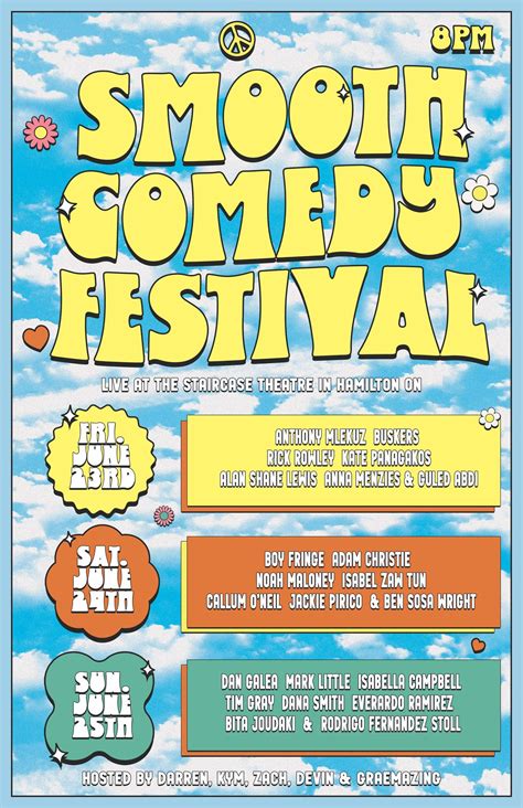 Smooth Comedy Festival Bright Room The Staircase