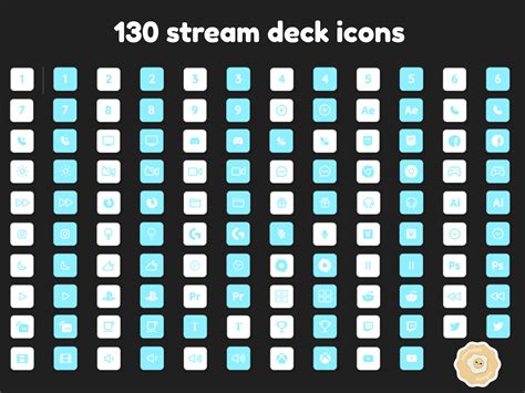 Stream Deck Zoom Icons