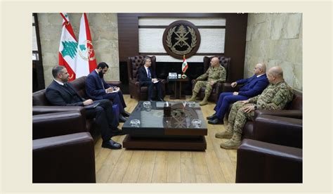 قائد الجيش استقبل السفير الباكستاني Lebanonfiles