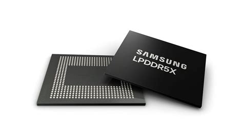 Представлена память Lpddr5x от Samsung работающая на скорости 10 7 Гбит