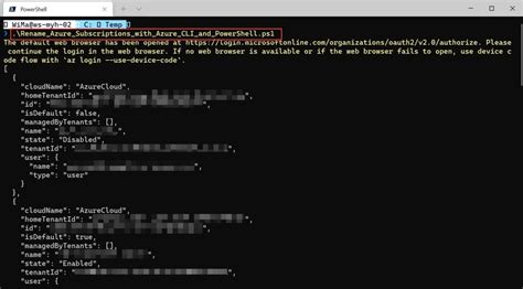 Azure Governance Rename An Azure Subscription With Azure Cli And Powershell Wim Matthyssen