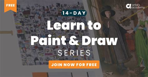 14 Day Learn To Paint Draw Series Artists Academy