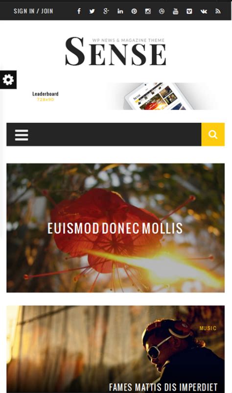 15 Top Mobile Wordpress Themes Creative Bloq