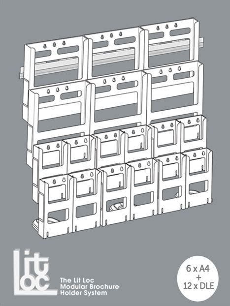 Lit Loc A4 X 6 Dle X 12 Standard Configuration Auckland Displays