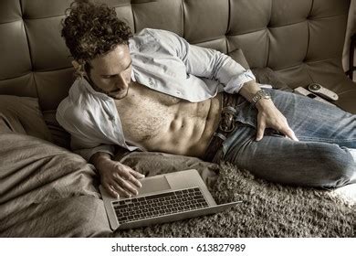 Male Model Laying Images Stock Photos Vectors Shutterstock