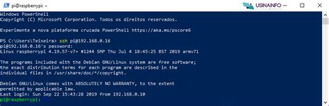 Acessando A Raspberry Pi Com Ssh E Ip Estático Blog Usinainfo