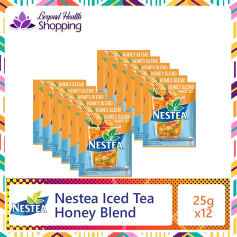 Nestea Iced Tea Honey Blend 25g Pack Of 12 Sachets Lazada Ph