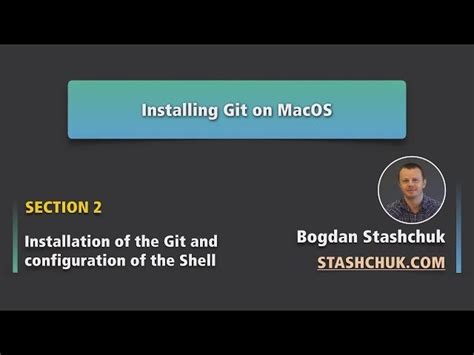 Free Video Installation Of Git And Configuration Of The Shell From