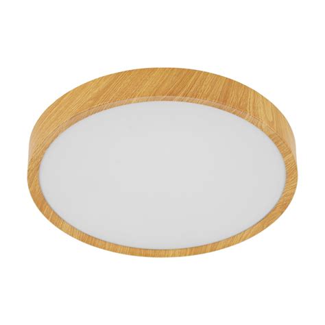 Eglo Musurita Deckenleuchte Led Holz Dunkel 98601 Lampede